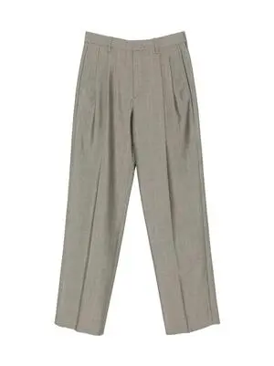 Victoria Beckham Straight Trousers - Gray
