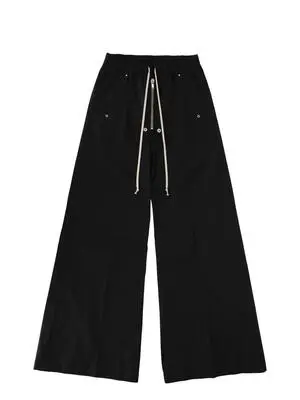 Rick Owens Pants Wide Bela - Black