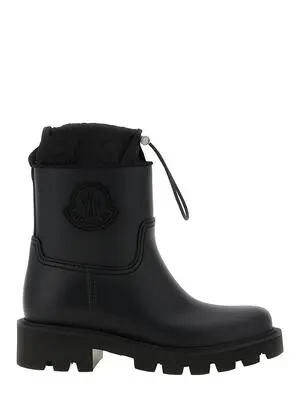 Moncler Kickstream' Rain Boots - Black