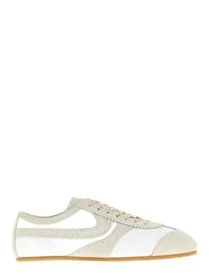 Dries Van Noten Dries Van Noten Women Two-Tone Leather And Suede Sneakers Multicolor