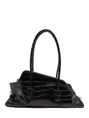 Attico Calf Leather Shoulder Bag - Multicolor