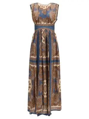 Zimmermann Mahon Long Dress - Multicolor