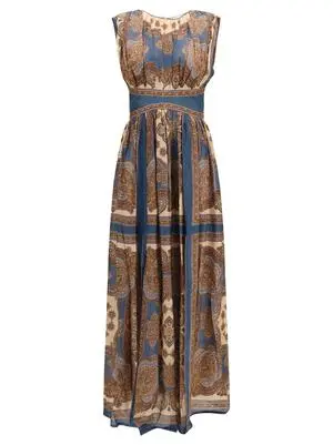 Zimmermann Mahon Long Dress - Multicolor