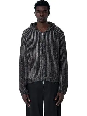 Our Legacy Level Hood Zip-up Sweatshirt - Brown