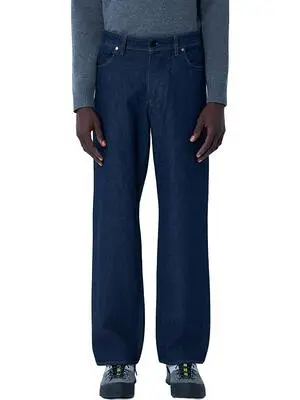 Stone Island Compass Patch Jeans - Blue
