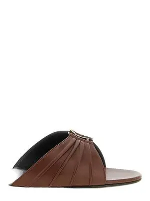 Saint Laurent Babylone Sandals - Brown