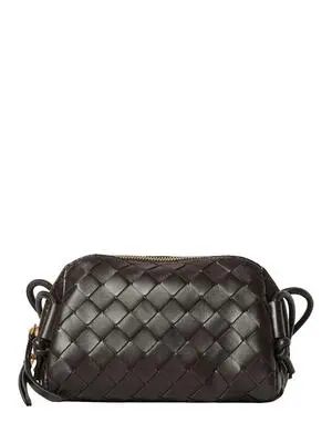 Bottega Veneta Mini Crossbody Bag - Brown