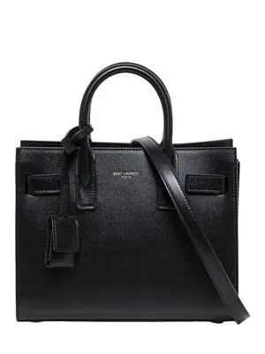 Saint Laurent Handbag 'nano Sac Du Jour' In Black Leather For - Multicolor