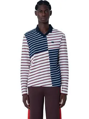 WALES BONNER Logo Motif Polo Shirt - Multicolor
