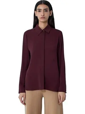 Max Mara Silk Shirt - Red
