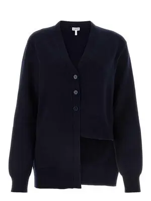 Loewe Cashmere Cardigan - Blue