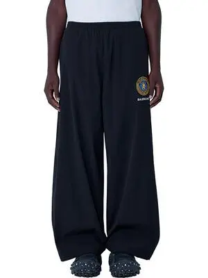 Balenciaga Logo Motif Track Pants - Black