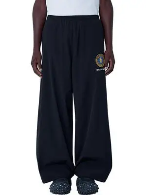 Balenciaga Logo Motif Track Pants - Black