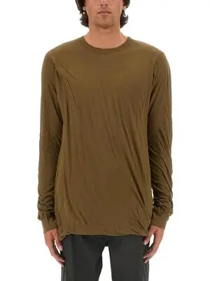 Rick Owens Cotton T-shirt - Brown