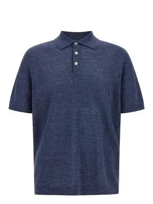 BRUNELLO CUCINELLI Brunello Cucinelli Men Linen Cotton Polo Shirt