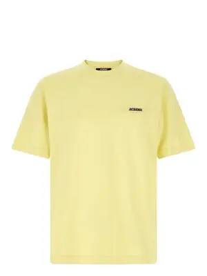 Jacquemus Le T-shirt Gros-grain' T-shirt - Yellow