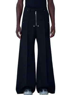Rick Owens Tailored Wide Bela Pants - Black
