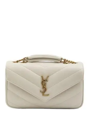 Saint Laurent Loulou Small Leather Shoulder Bag - Multicolor