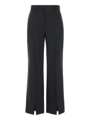 Gucci Graphite Wool Pant - Gray