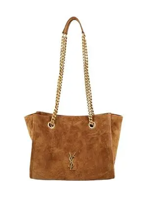 Saint Laurent Niki Small Suede Leather Tote Bag - Multicolor