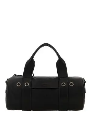 Prada Leather Route Handbag - Black