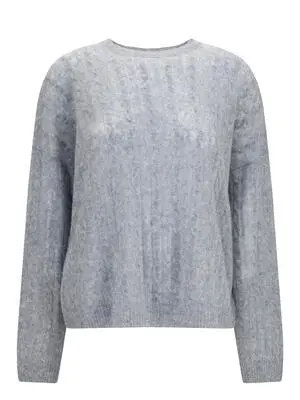 LISA YANG Amabel Cashmere And Silk Sweater - Gray