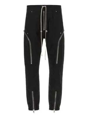Rick Owens Trousers Track Pants - Black