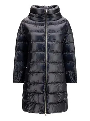 Herno Midi Down Jacket - Black