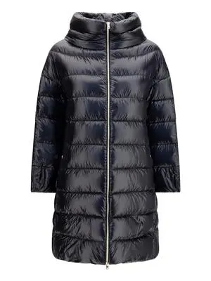 Herno Midi Down Jacket - Black