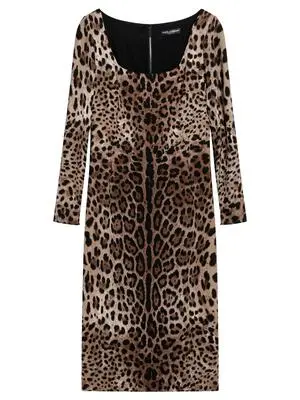 Dolce & Gabbana Viscose Dress - Brown