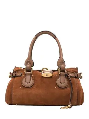 Chloé Paddington Leather Shoulder Bag - Multicolor
