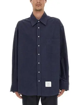 Thom Browne 4bar Shirt - Blue
