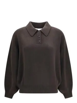 LISA YANG Etta Cashmere Sweater - Brown