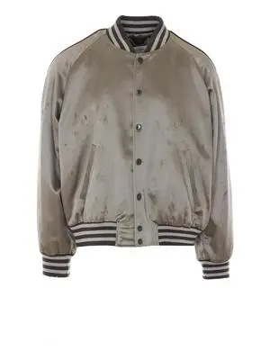 GOLDEN GOOSE Journey Bomber - Green