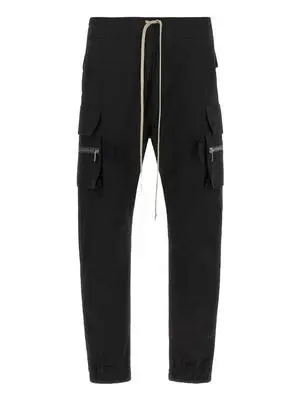 Rick Owens Trousers Tapered Trousers - Black