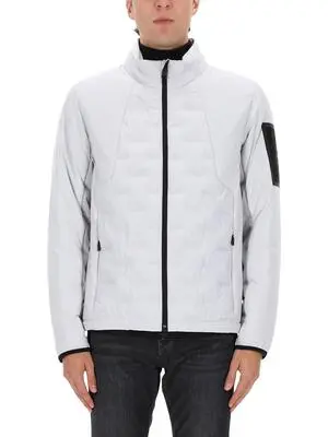 BOSS Down Hybrid Jacket - Gray