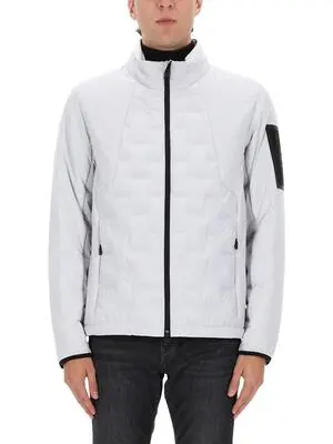 BOSS Down Hybrid Jacket - Gray