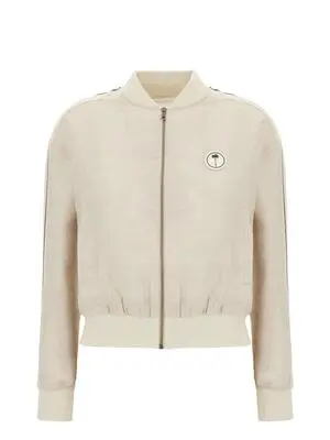 Palm Angels Zip Up Track Jacket - Multicolor