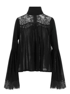 Zimmermann Valiant Blouse - Black