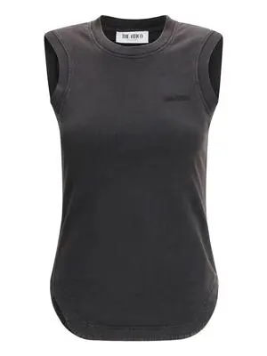 Attico Reese Tank Top - Black
