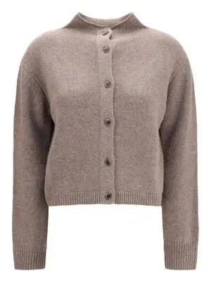 LISA YANG Cashmere Zirelle Cardigan - Cream