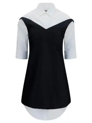 Balenciaga Hybrid Shirt Dress - Black