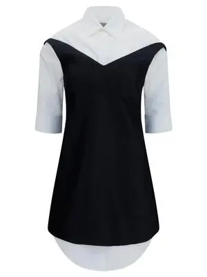 Balenciaga Hybrid Shirt Dress - Black