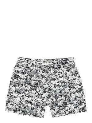 Palm Angels Beachwear Swim Shorts - Black