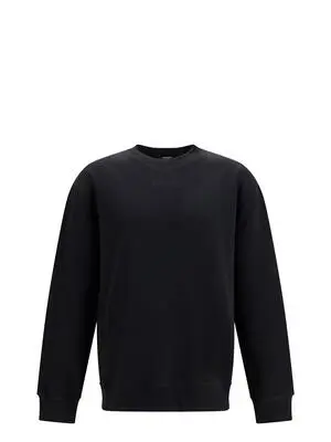 Balmain Embroidered Logo Crewneck Sweatshirt - Black