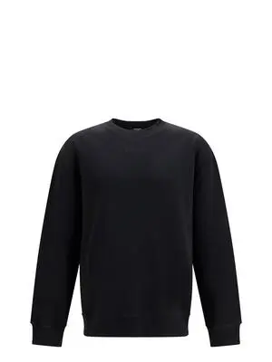 Balmain Embroidered Logo Crewneck Sweatshirt - Black
