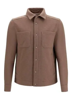 Herno Snap-button Jacket - Brown