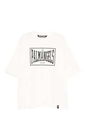 Palm Angels Palm Angels Neutrals T-Shirts & Vests - T-Shirts Men Cream