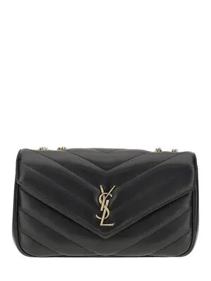 Saint Laurent Loulou Shoulder Bag - Black
