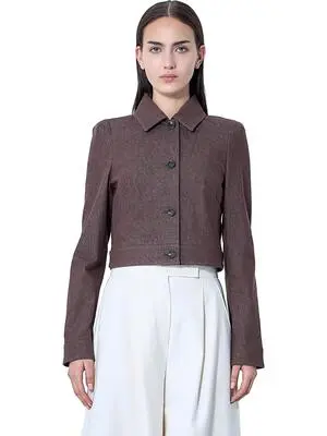 Max Mara Tailored Carpa Jacket - Brown